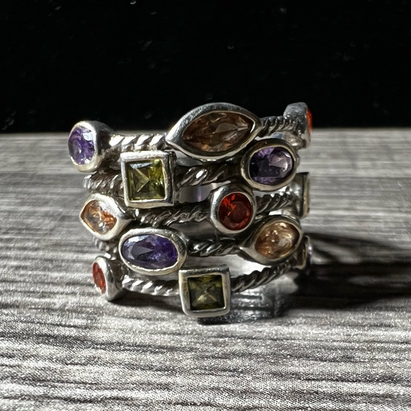Jewelry | Multi Gem Ring | Poshmark